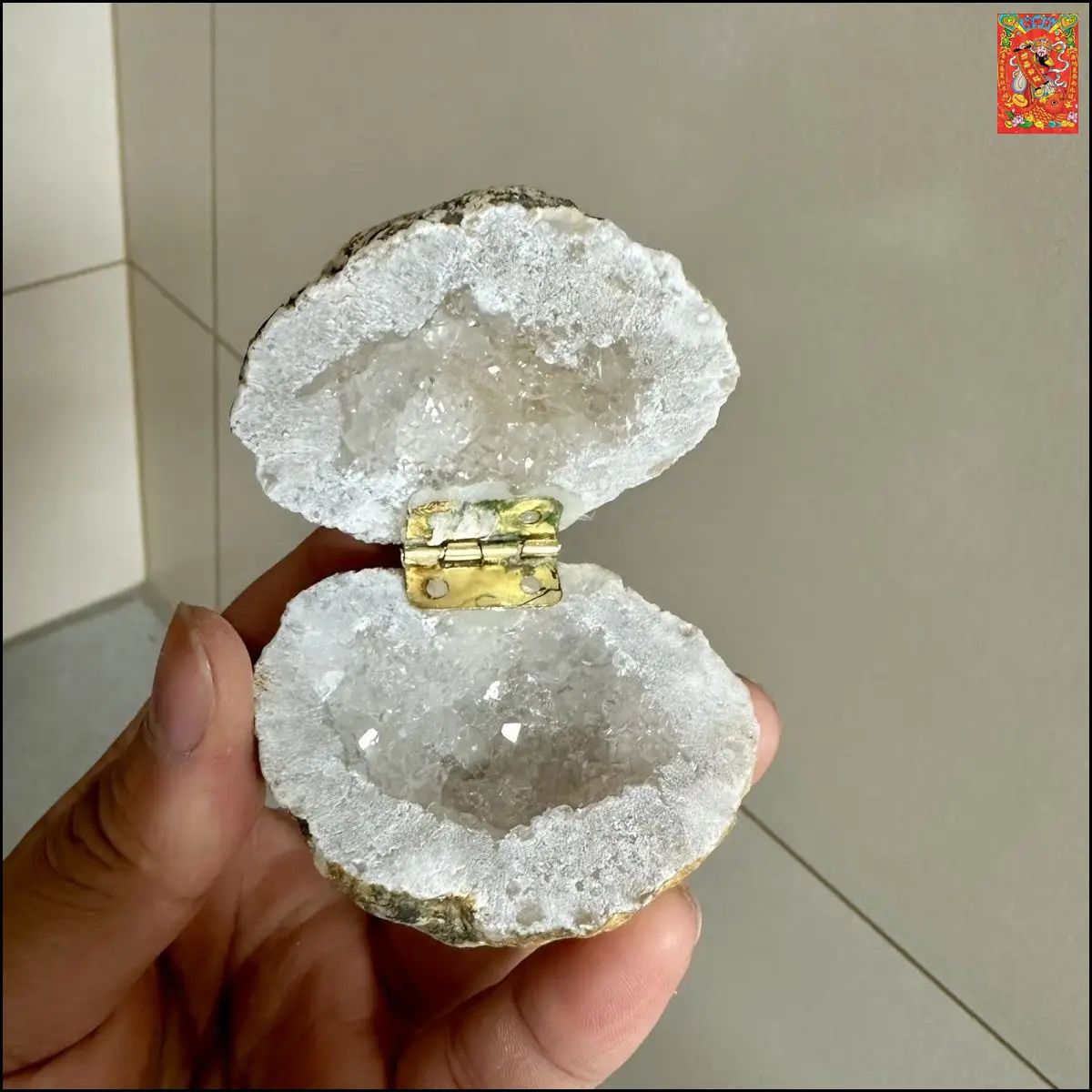 Шкатулка для колец из марокканского хрусталя 5-6cm