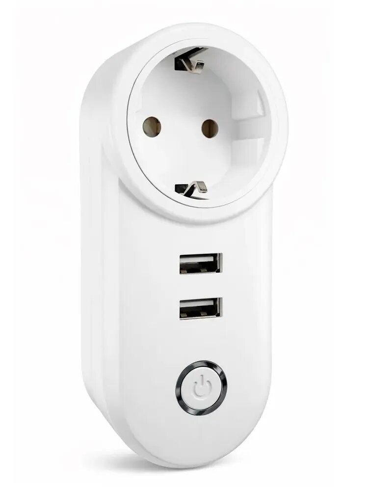 Умная WiFi розетка Smart Switch 220V + USB