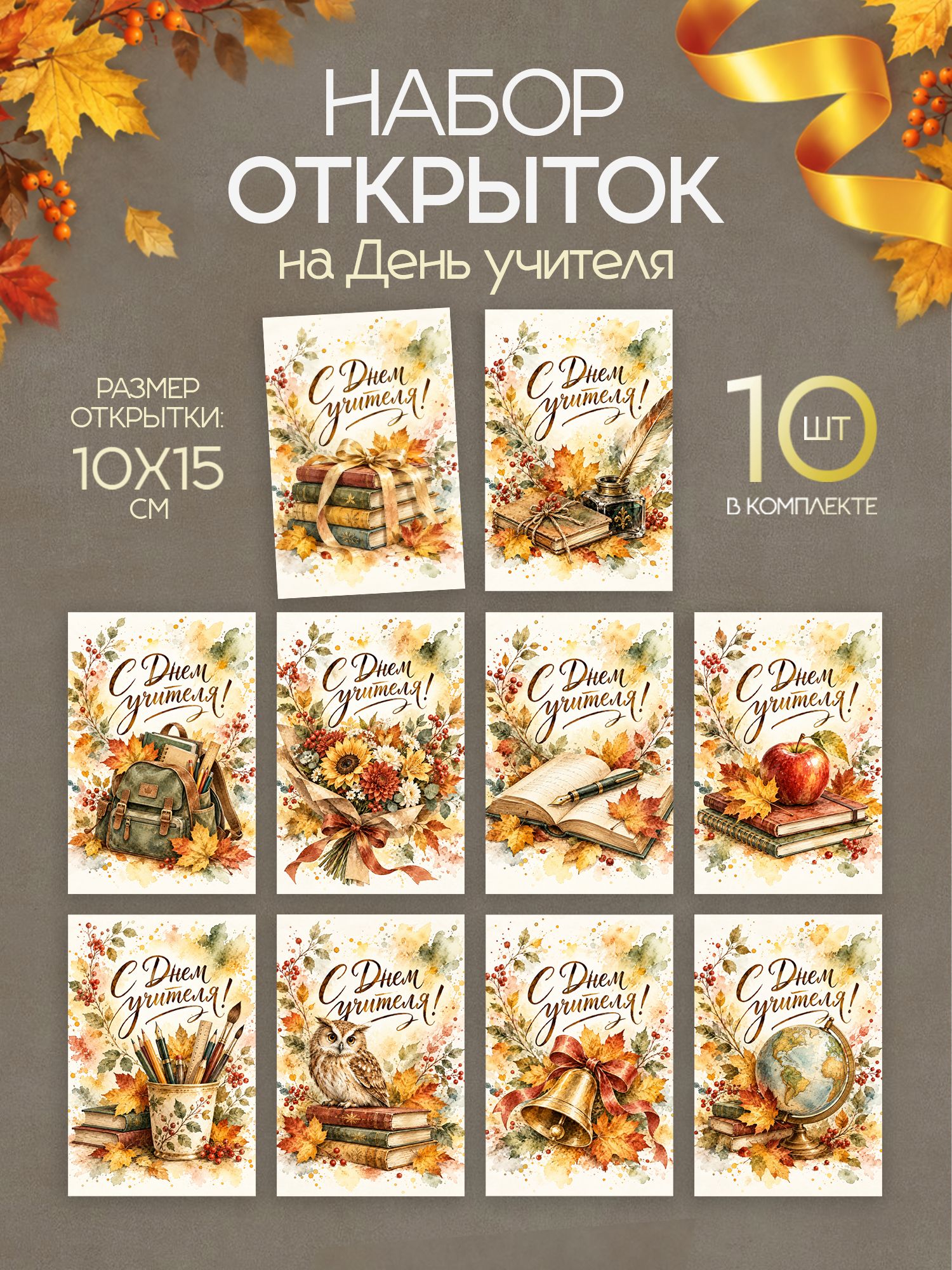 Открытки с Днем учителя