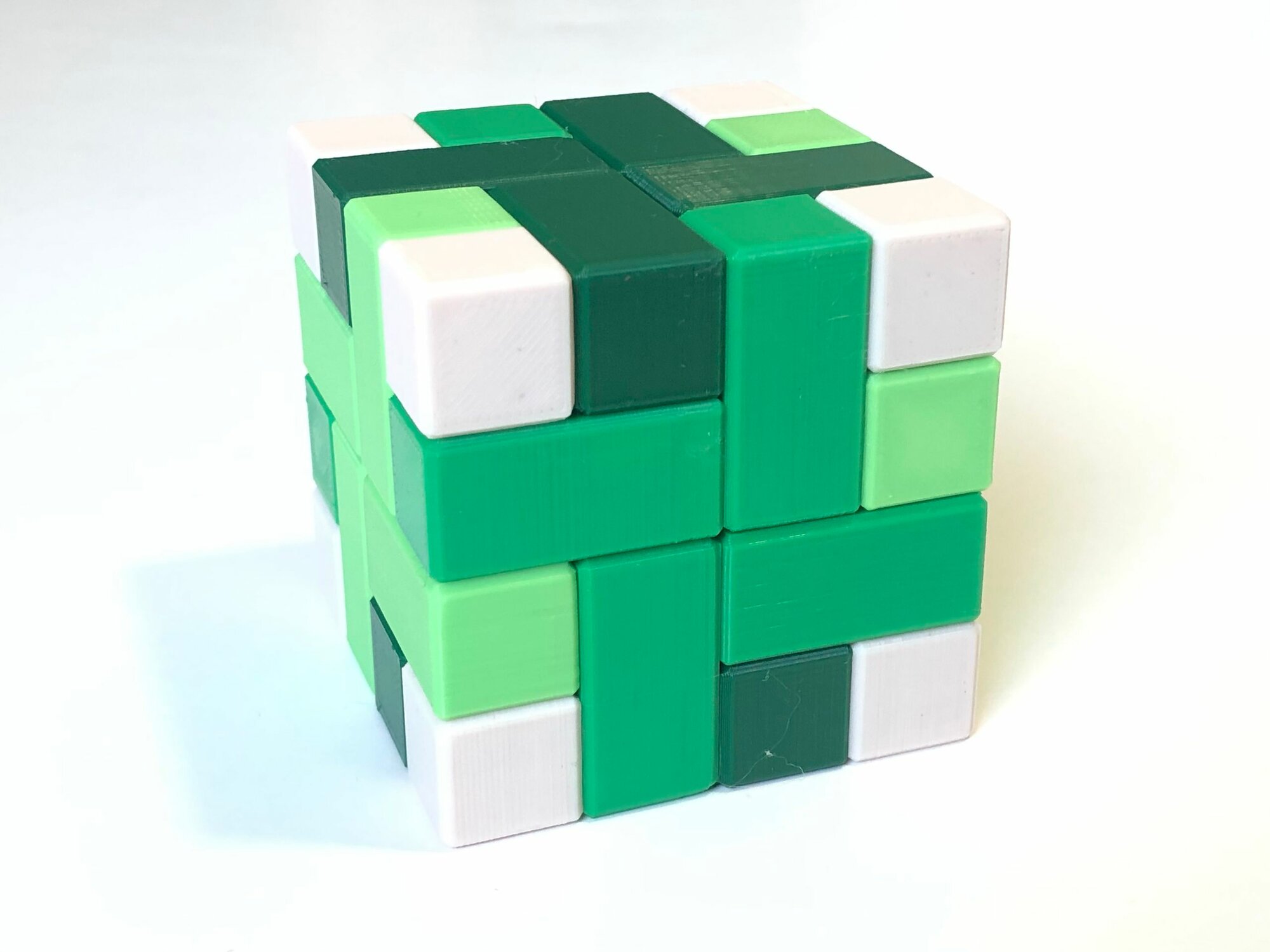 3D-пазл сборный геометрический, PLA, 3D-печать, арт. PZ-PUZ-TV-3351486