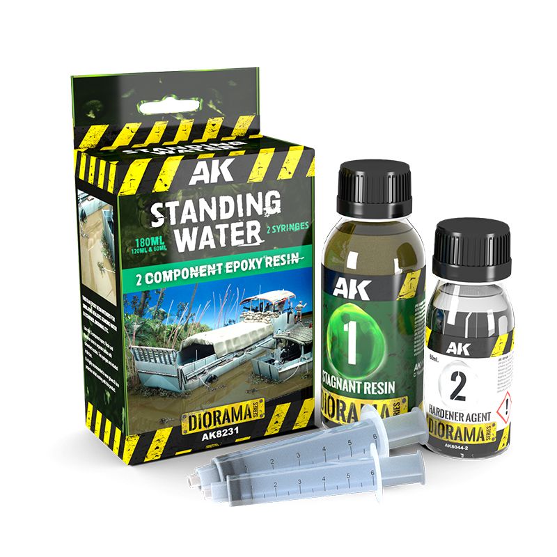 Resin Standing Water - имитация стоячей воды AK Interactive, 180мл