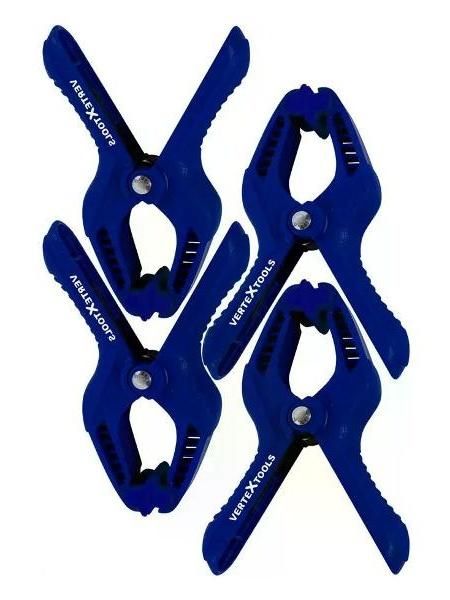 Струбцина VertexTools Набор струбцин пружинных 2061-1 50 мм, 4 шт.
