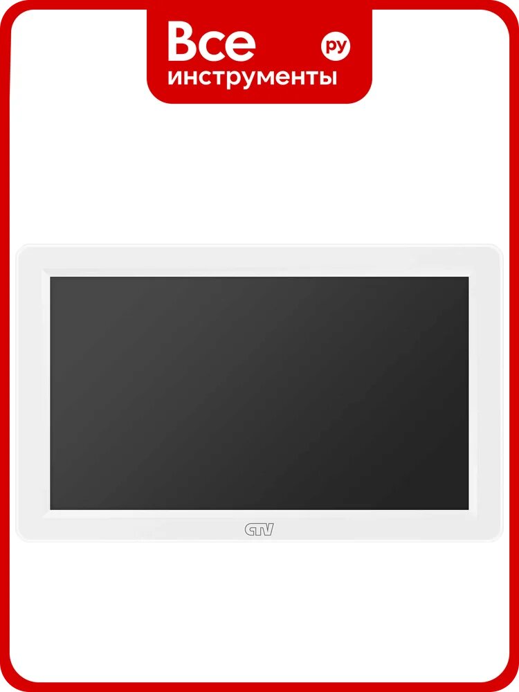Монитор видеодомофона CTV -M3722 Spectrum W с технологией Touch Screen для управления работой и параметрами монитора, поддержка форматов AHD, CVBS, встроенная память, фу 10-0001131