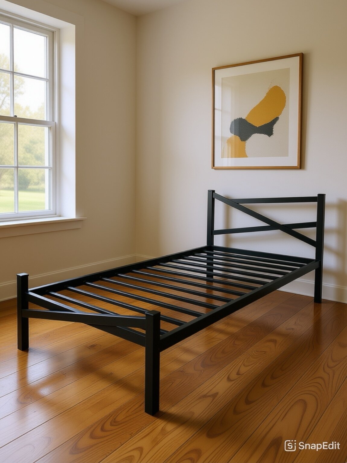 Кровать Loft Mebel "Афина", кованая, двуспальная, металлическая, 90x200х40 см