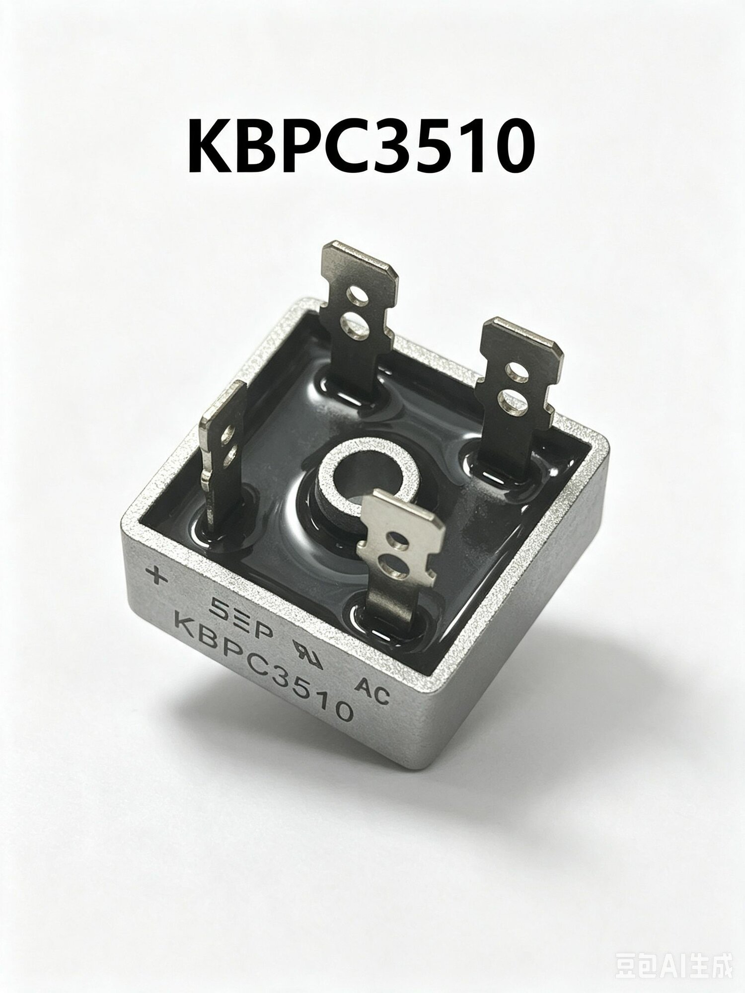 Мост выпрямителя KBPC3510 DIP 35А 1000В силовой кремниевый мост для блоков питания, 10 шт