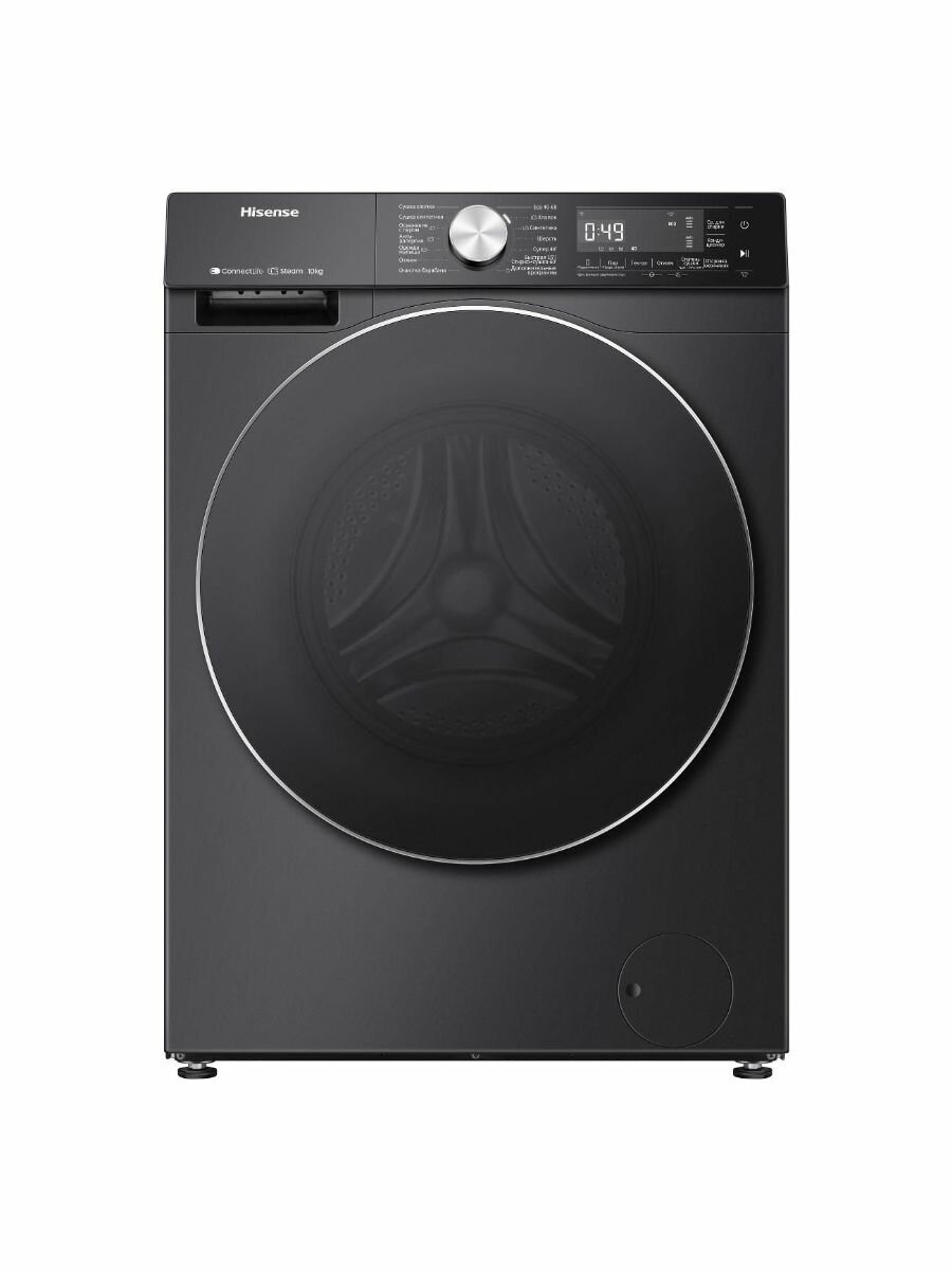 Стирально-сушильная машина Нisеnsе WD5S1045BB, черный