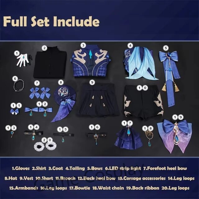 Костюм спортивный Genshin Impact