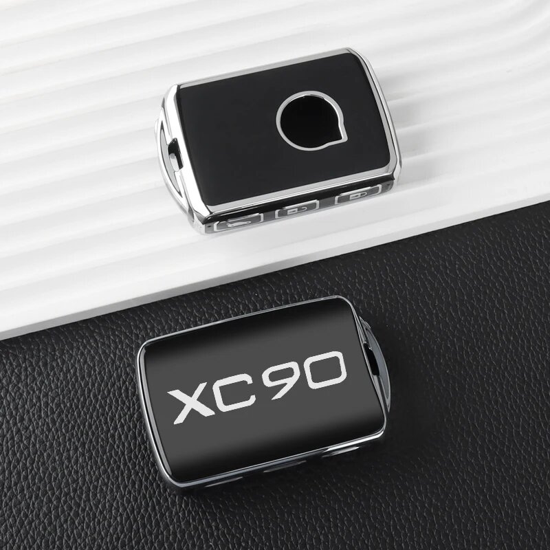 Мягкий защитный чехол для автомобильного ключа из ТПУ для Volvo S90 S60 XC60 XC90 XC40 C40 V60 V90 T6 T8, сумка для дистанционного ключа, брелок, аксессуары
