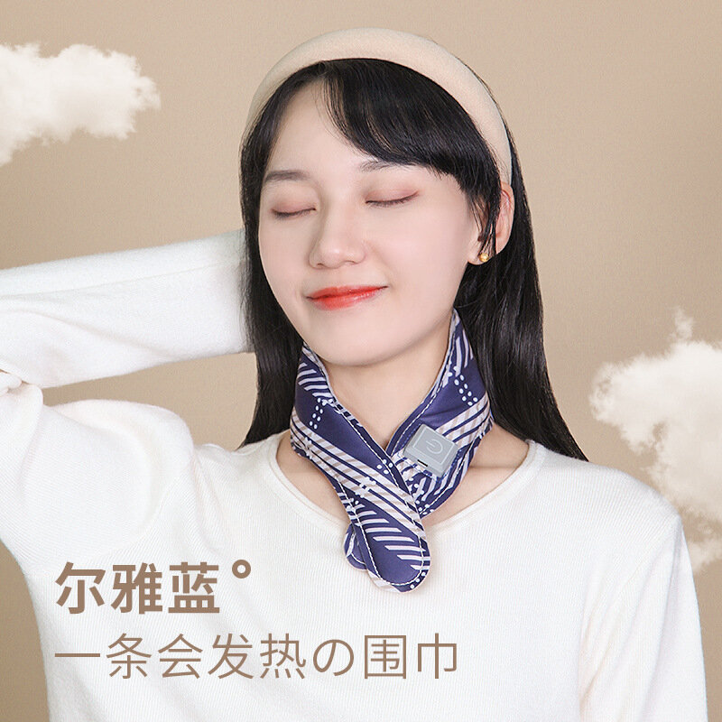 Горячий компресс для шеи, согревающий пластырь, защитник для плеч и шеи, успокаивающий шарф для шеи, перезаряжаемый термальный графен, самонагревающийся, постоянная температура нагрева