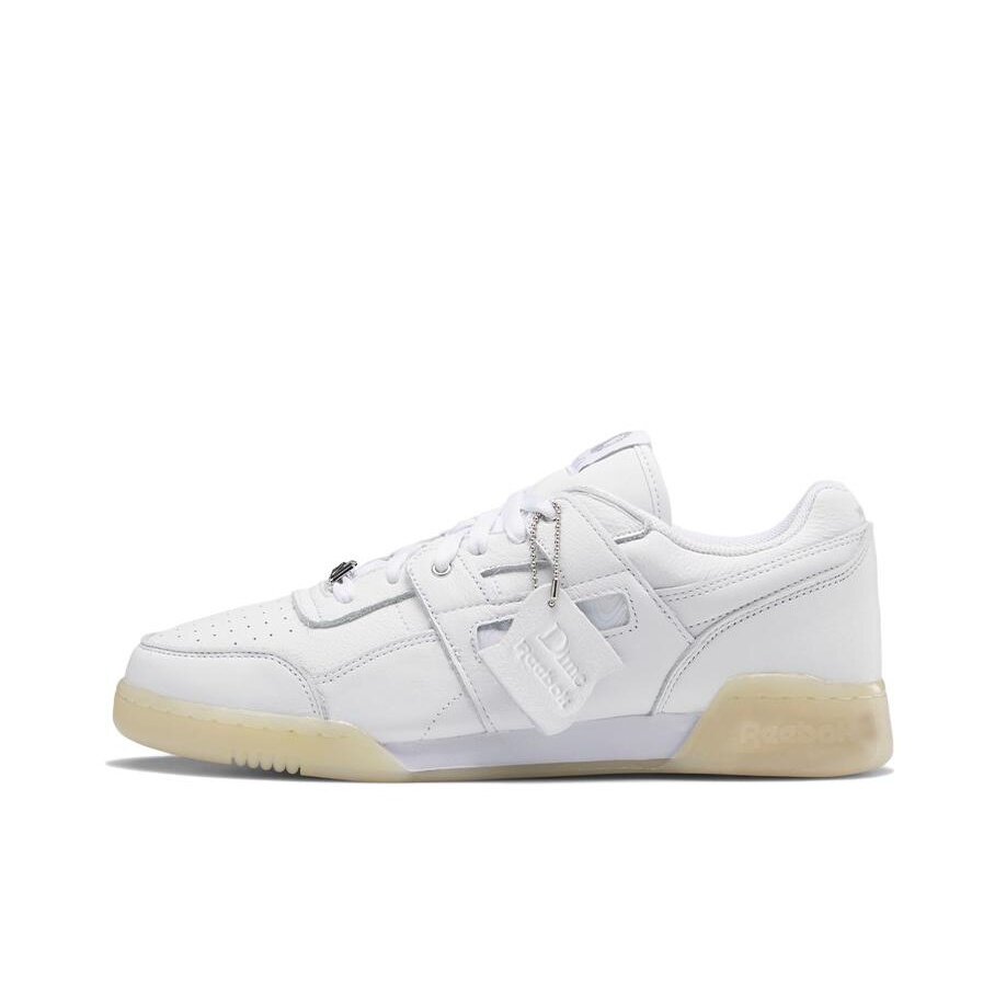 Кроссовки Reebok Workout, размер EU 43 стопа (28CM), белый, — фото 1