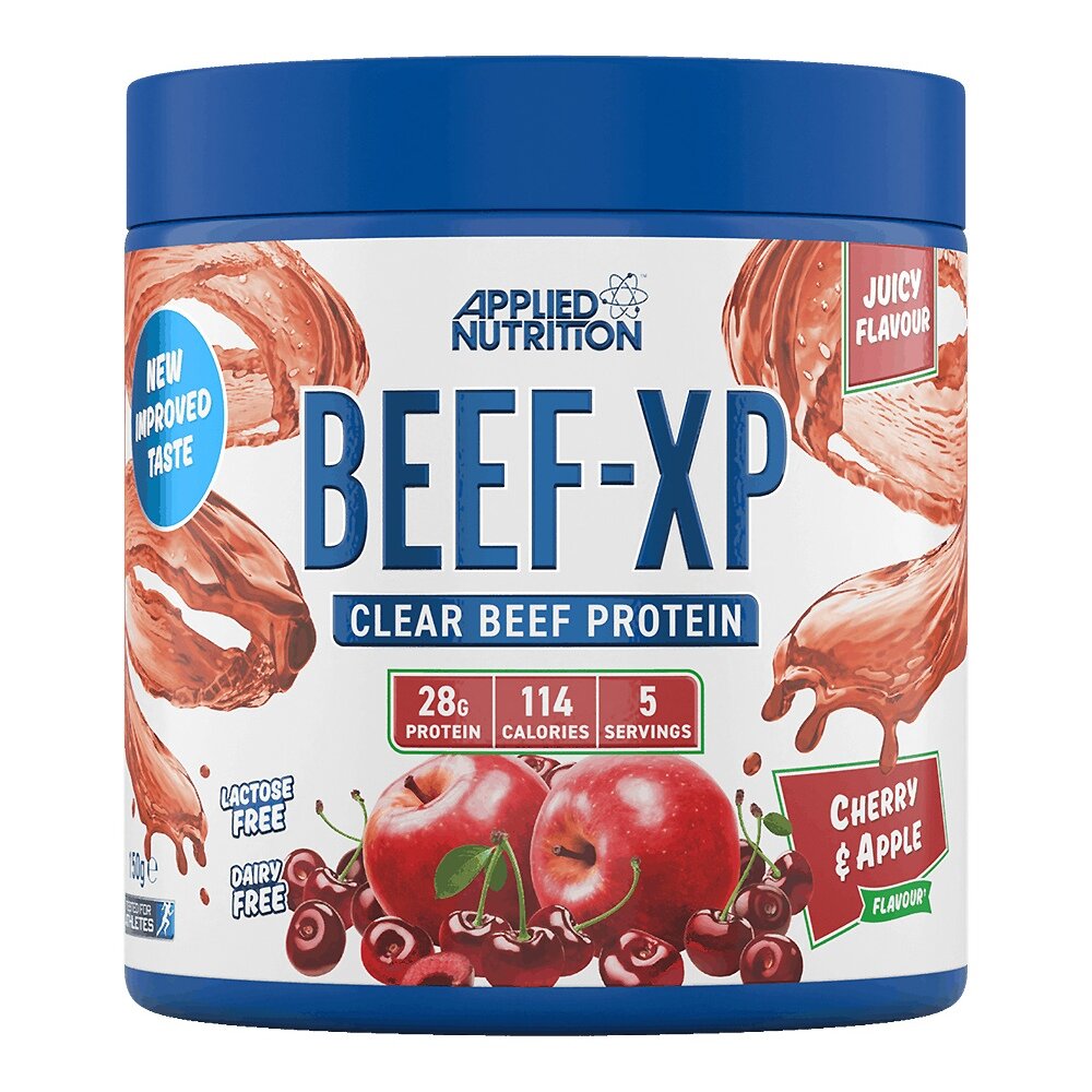 Говяжий протеин Applied Nutrition Beef-XP Clear Beef Protein Isolate, 150 г, Вкус Cherry Apple / Вишня Яблоко