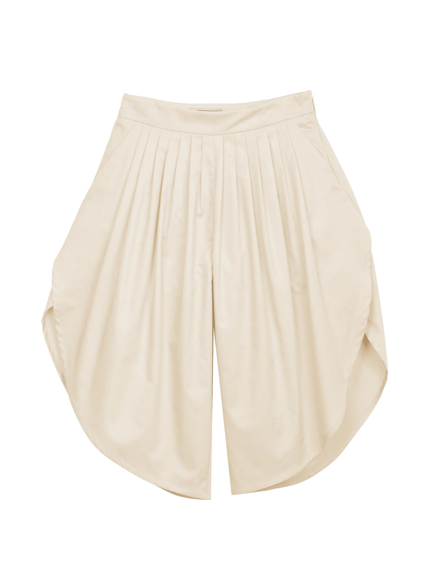 Брюки Pleated culottes trousers