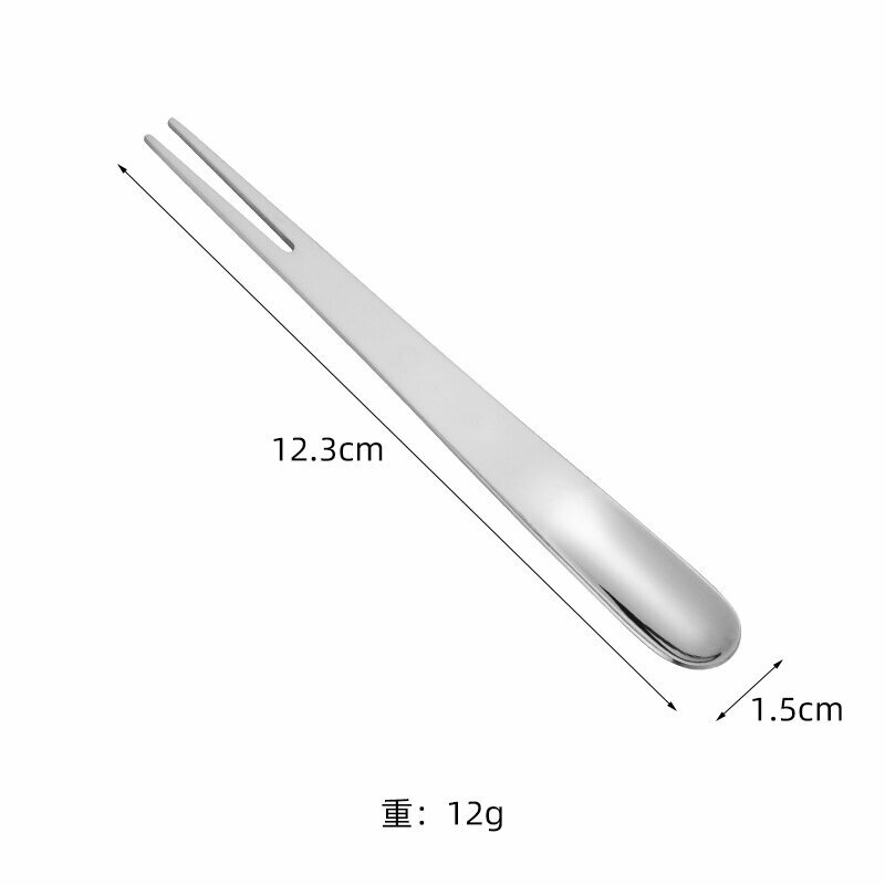 Бытовая вилка для фруктов из нержавеющей стали костюм креативная Милая фруктовая палочка маленький размер Вилка