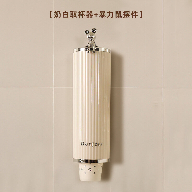 Легкий стиль роскоши, пластиковый держатель для стаканов, бумажный стаканчик, капельница, диспенсер для воды, хранение, одноразовая подставка для стаканов, бумажный стаканчик