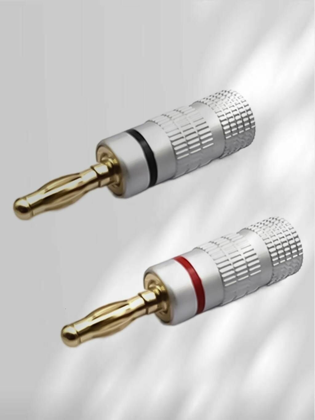 2 шт. аудиоразъема 4 мм для динамиков