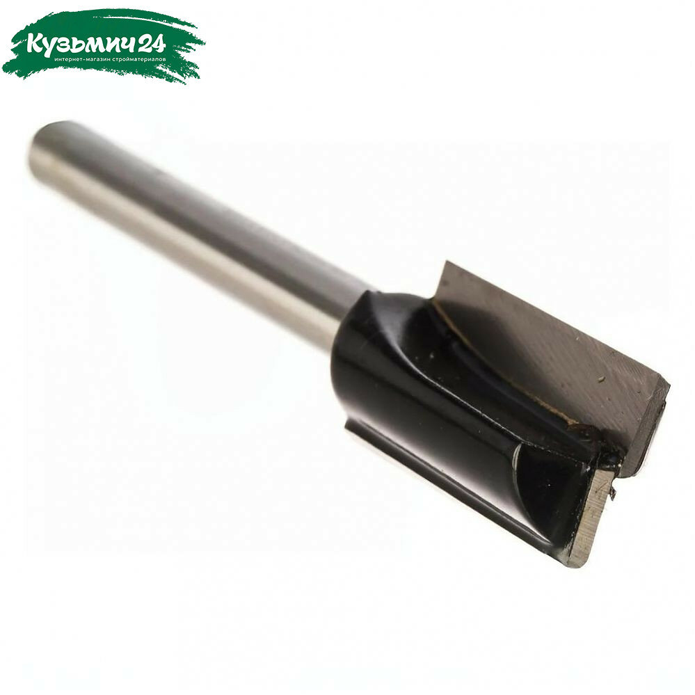 Фреза концевая Росомаха d8 мм, D18 мм, H30 мм, прямая пазовая, 800706