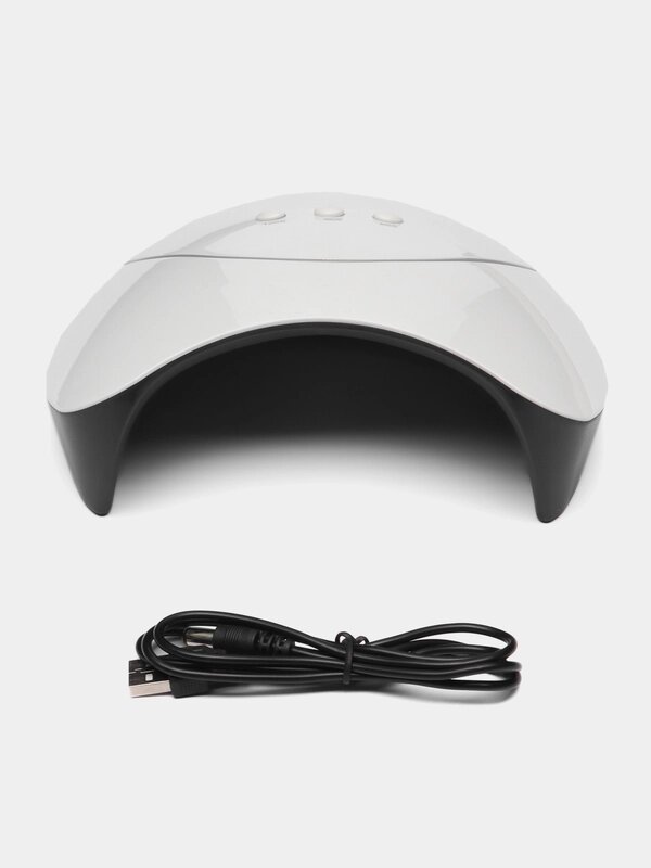 Лампа UV/LED для сушки гель-лака 36W, 21 х 16 х 7 см, пластик, USB-провод