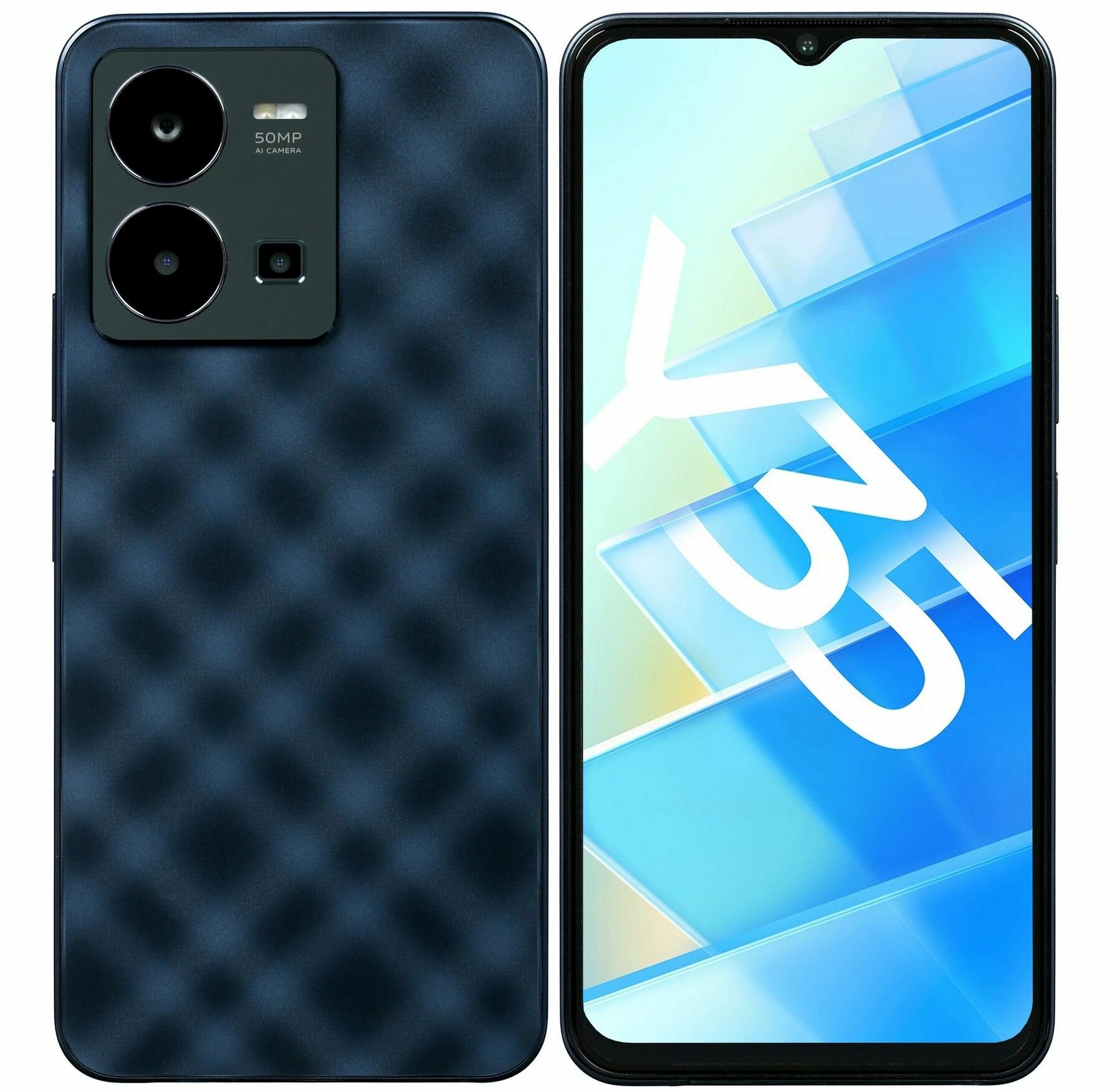 6,58" Смартфон Vivo Y35 64 ГБ (5662508) черный