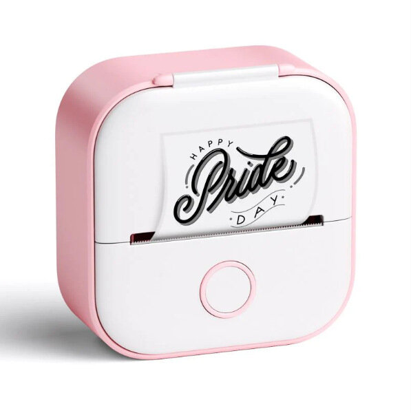 Горячая распродажа Phomemo T02 Мини-принтер для исправления ошибок, термальный, без чернил, Bluetooth, портативный домашний принтер