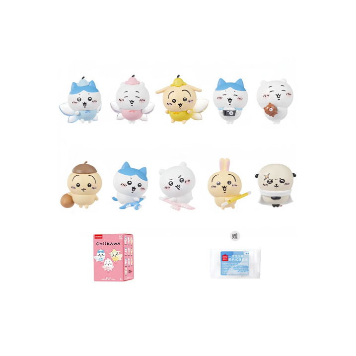 MINISO x Chiikawa Happiness Buddy Mystery Box Mystery Boxes Single Mystery Box/Full Box 10 Pcs