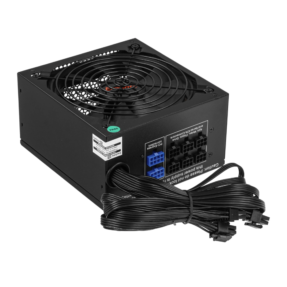 Блок питания Exegate ServerPRO-500RADS, 140 мм, ATX, 500 Вт, 80 PLUS, черный