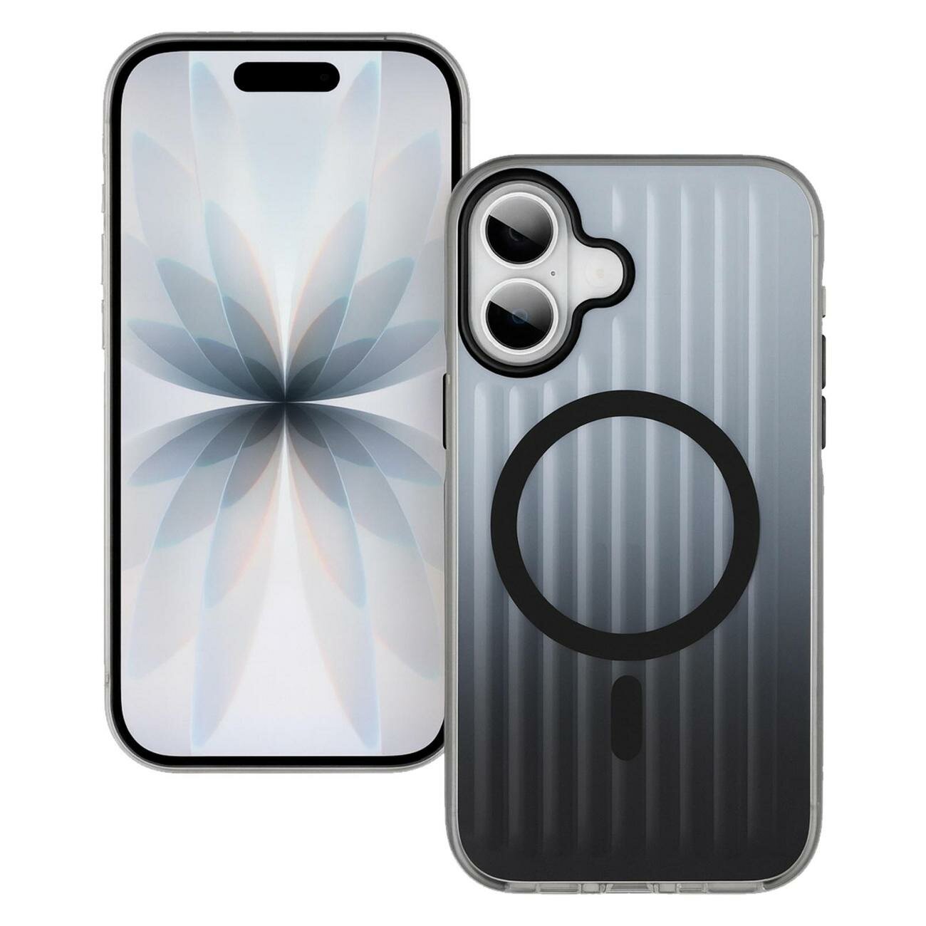Чехол накладка iPhone 17 Gurdini Ocean Case Transparent Black