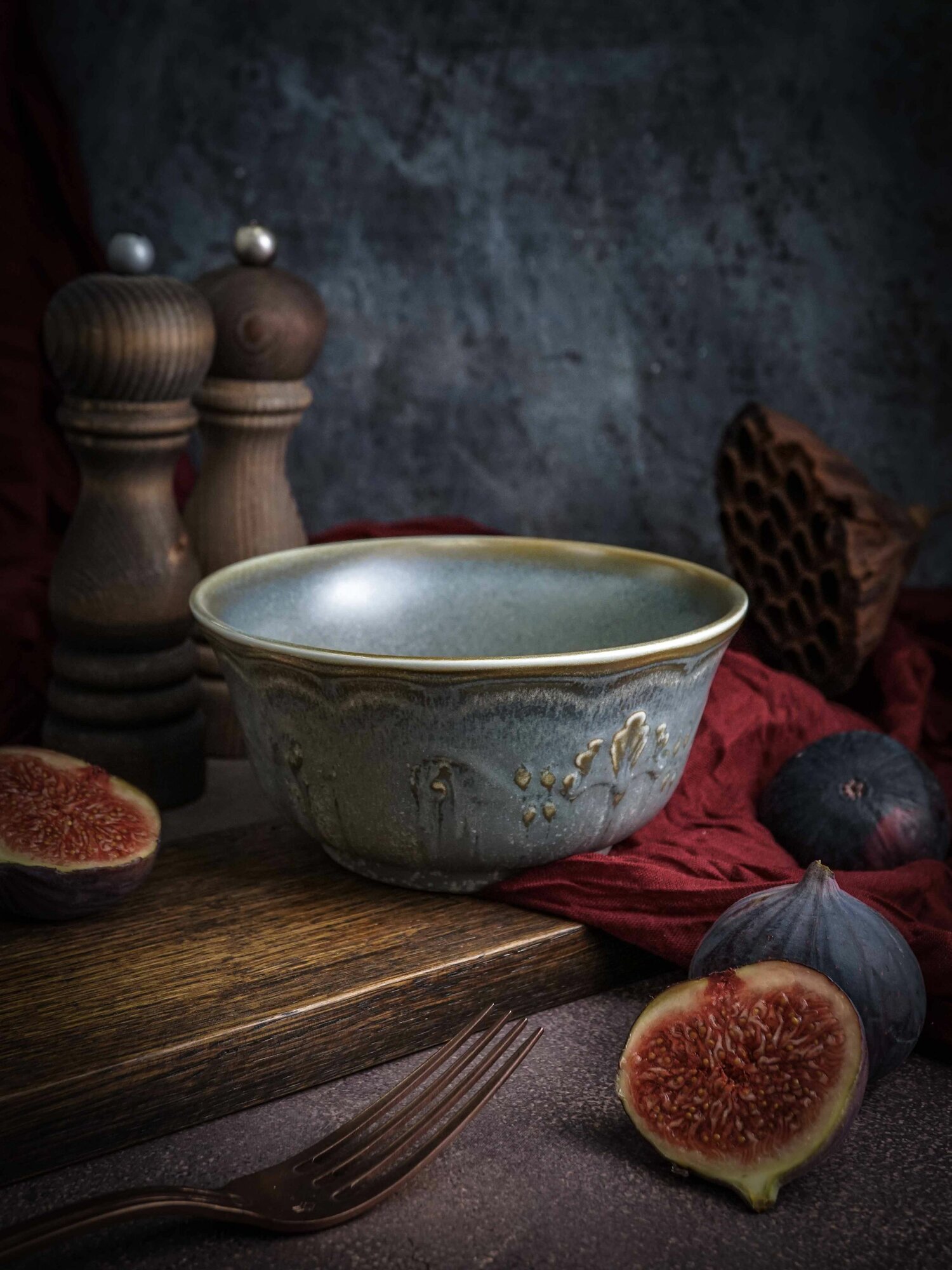 Casa DI FORTUNA Vintage набор из 2 салатников/суповых тарелок 550 мл 15 см, фарфор