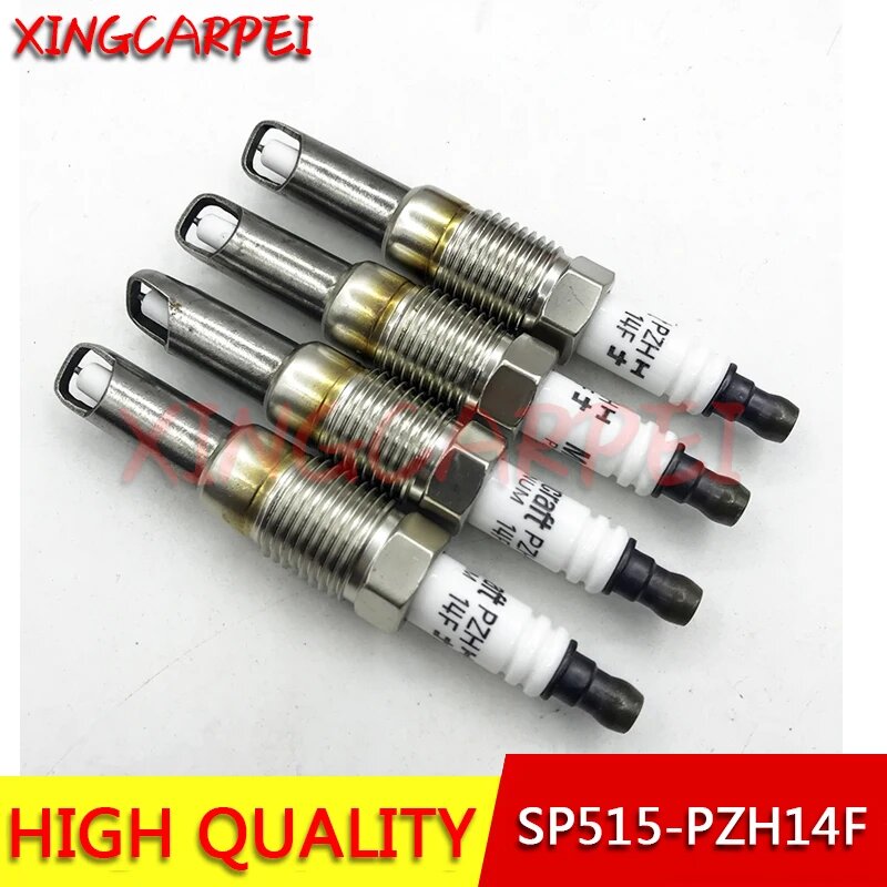 4 шт. SP515 PZH14F платиновая свеча зажигания для Ford Expedition F150 F250 SP 546 PZK-14F SP546 CYFS-12Y-5 SP-546 PZK14F