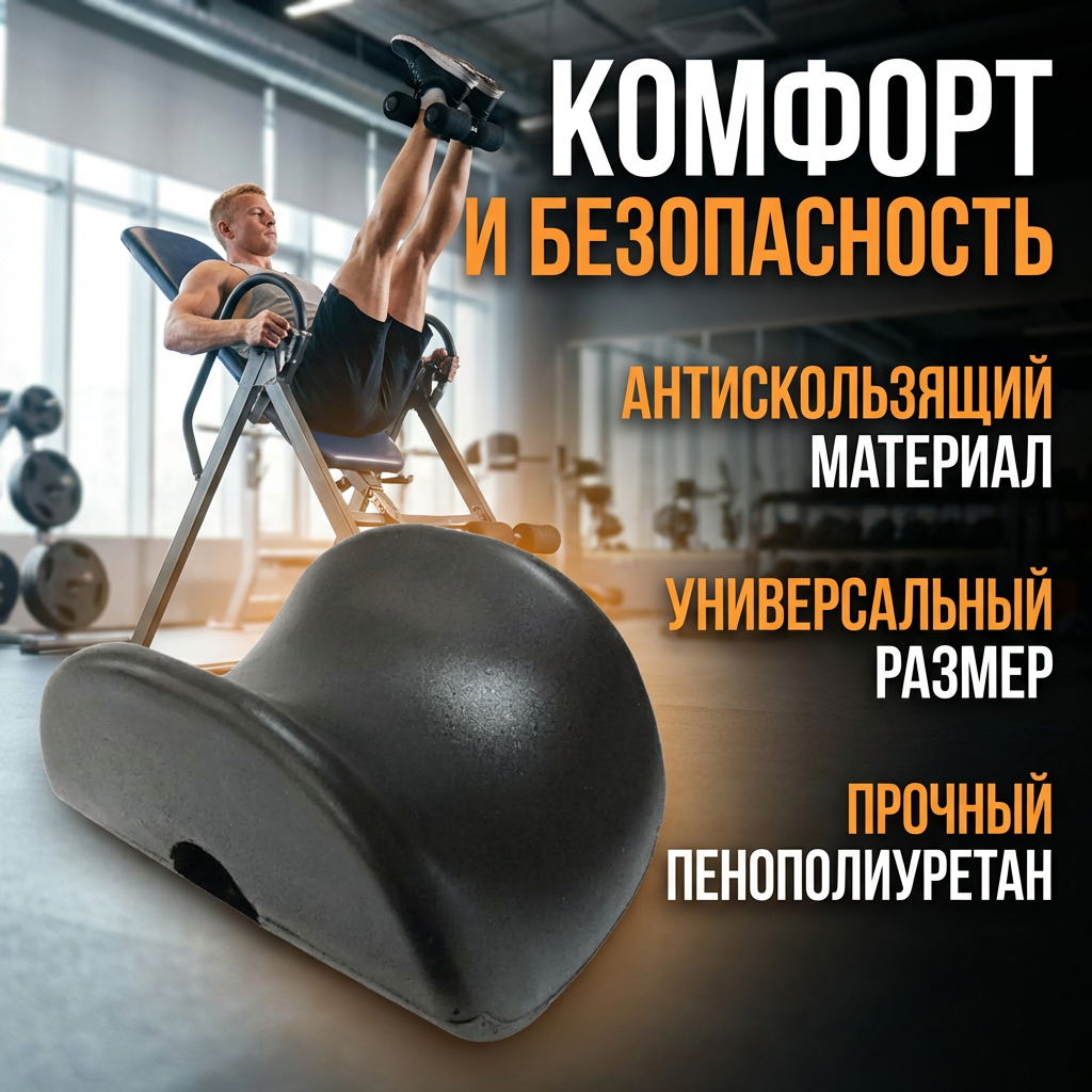 Пенный защитный кожух для фиксатора ног на инверсионном столе, мягкая накладка для комфорта и защиты ступней