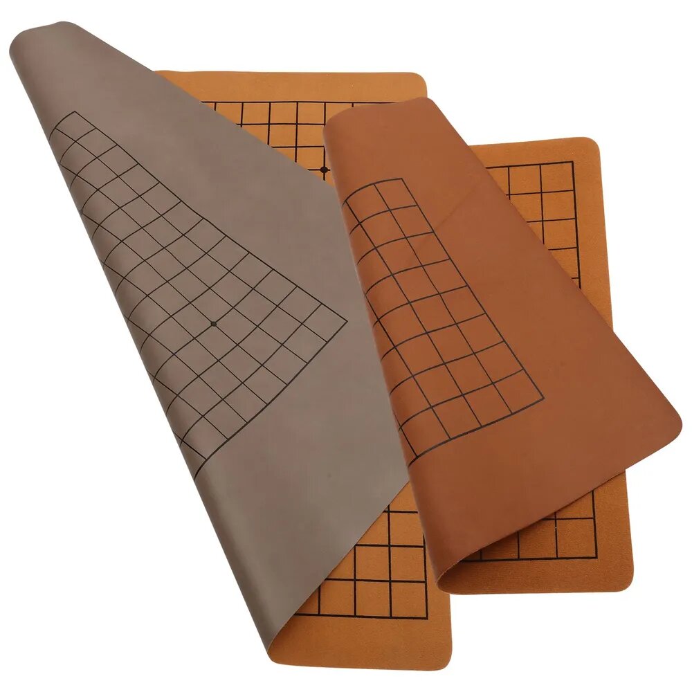 2 Штуки Портативных Досок Для Го, Из Кожи, Для Развития Координации