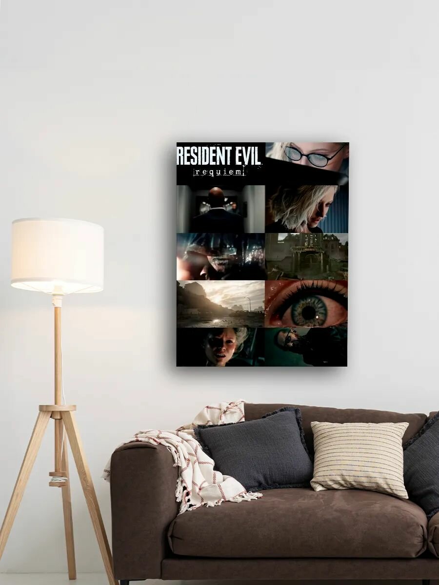 Постер на стену Resident Evil, , плакат 1шт, А3 размер. — фото 1