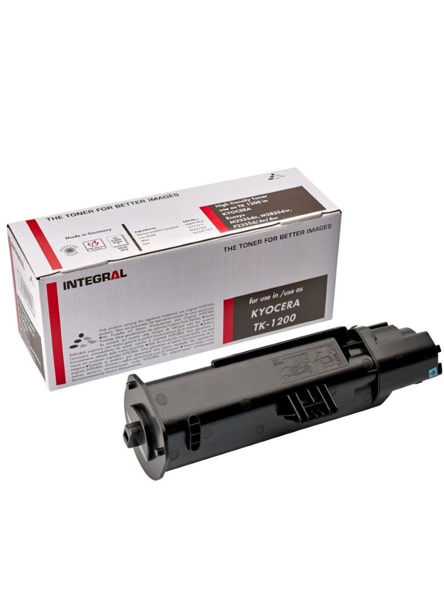 Картридж Integral TK-1200X, для лазерных принтеров Kyocera, с чипом