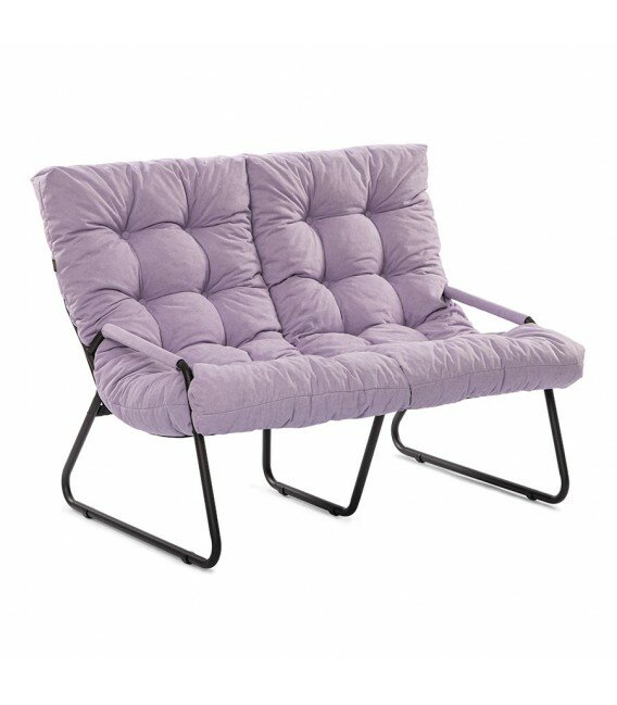 Диван Ergo/Эрго, рогожка, лавандовый