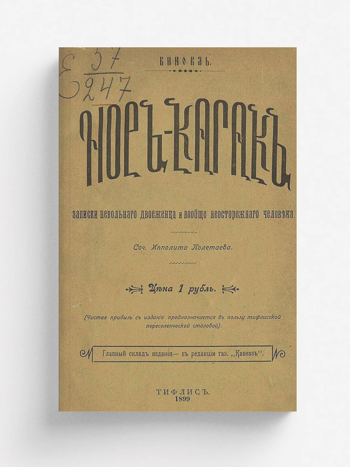 Нор-Кагак. Записки невольного двоеженца и вообще неосторожного человека