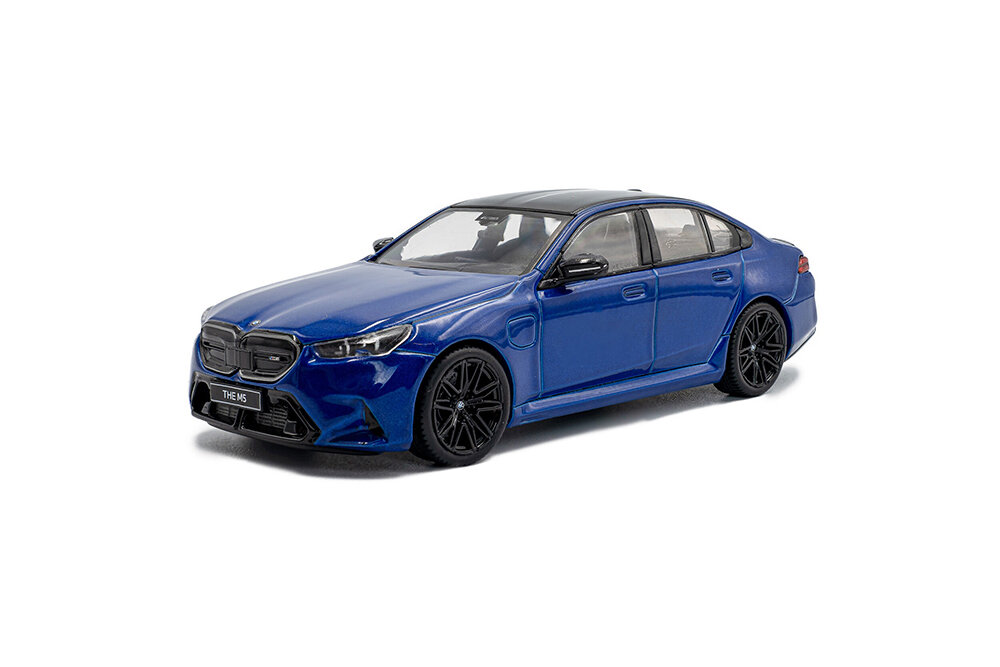 Модель коллекционная SOLIDO Bmw M5 G90 saloon 2025 blue metallic / бмв М5 синий