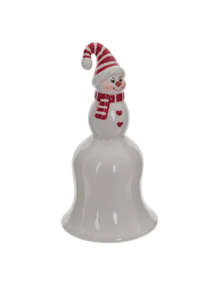 Колокольчик декоративный Remecoclub керамический 7,5 см