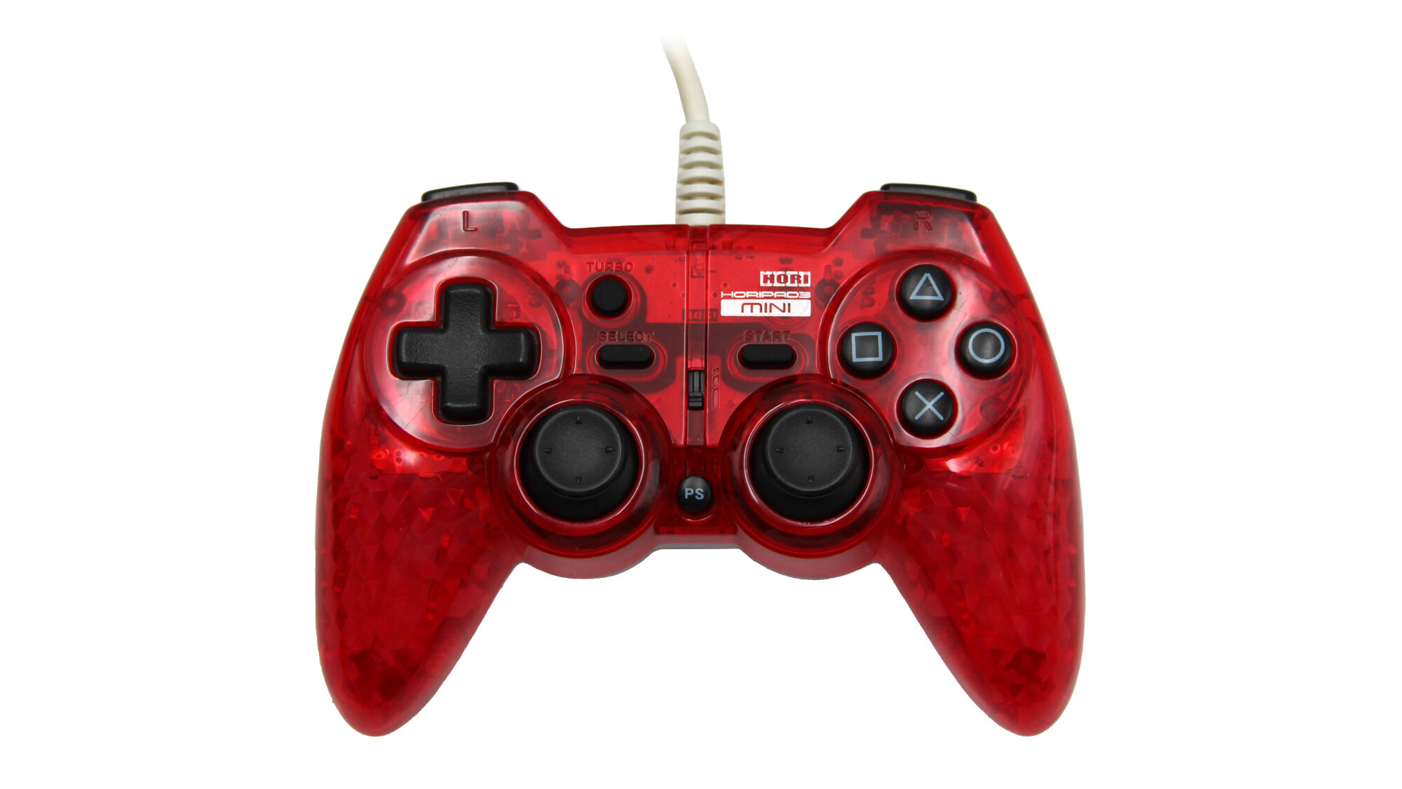 Геймпад проводной Hori Horipad 3 Mini для PlayStation 3 красный