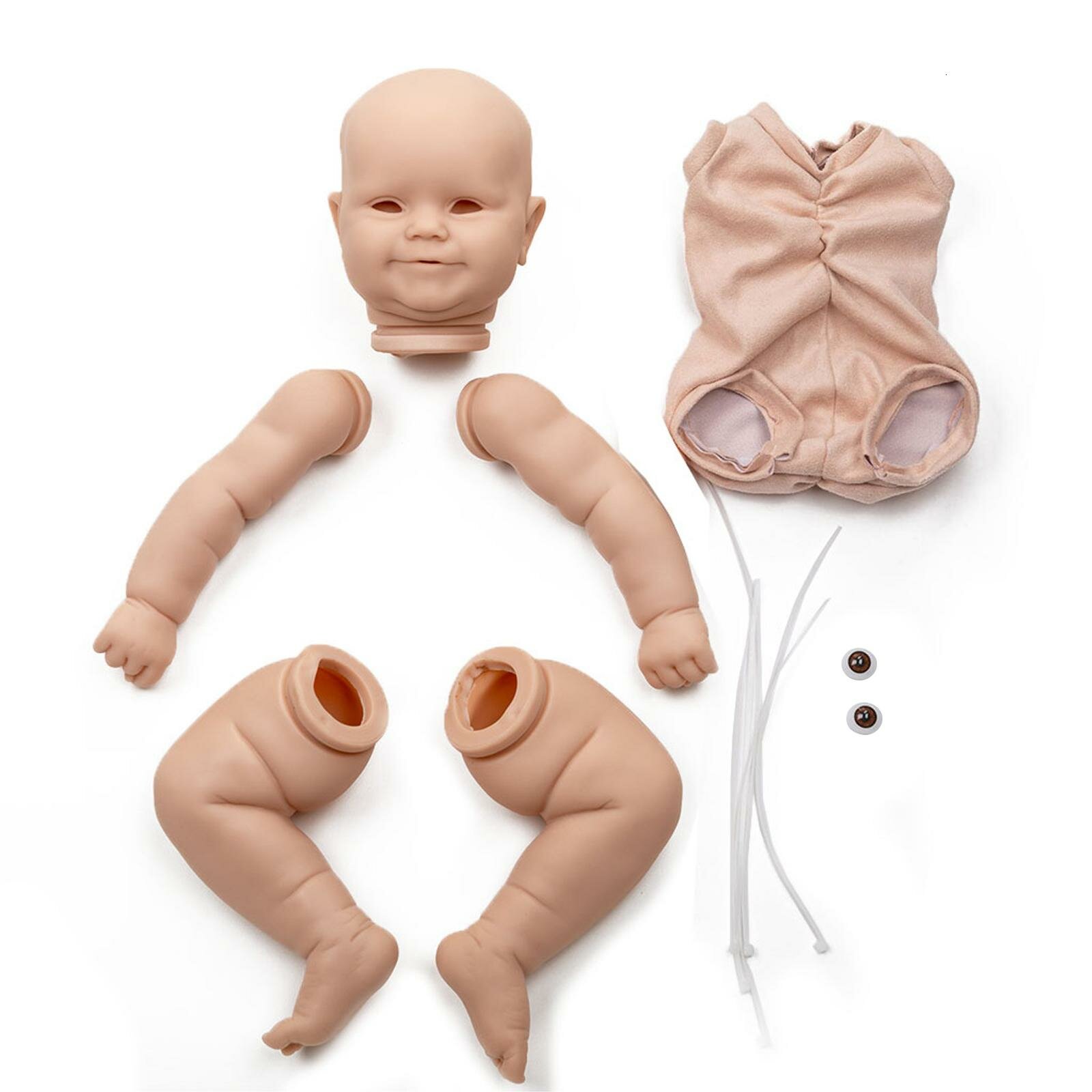 Реборн-кукла девочка для новорожденных, 24 дюйма