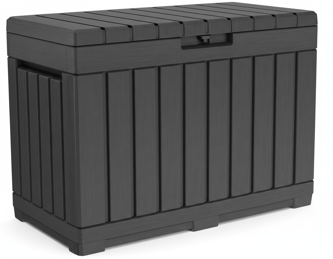 Сундук Keter "KENTWOOD" Storage Box" 190L (графит) (17213215)