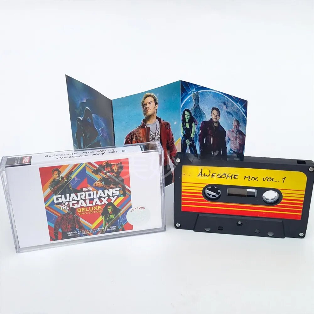 Стражи Галактики Guardians of the Galaxy 1.2 - Star Lord Саундтрек к фильму Кассета аудиокассета