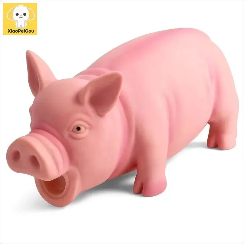 Игрушка для собак из латекса "Поросенок хрюкающий", 210мм