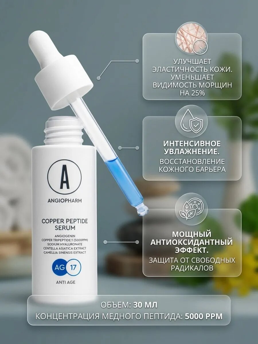 Сыворотка с пептидом меди 30 мл