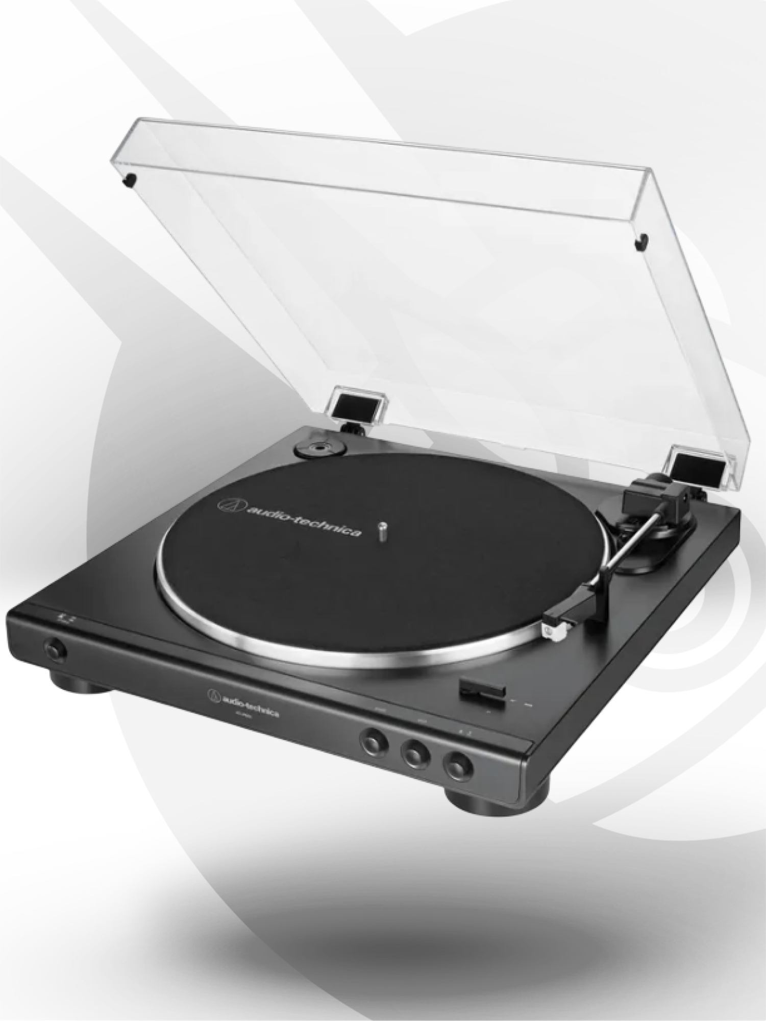 Виниловый проигрыватель Audio-Technica AT-LP60X, прямой тоннарма, Bluetooth, черный