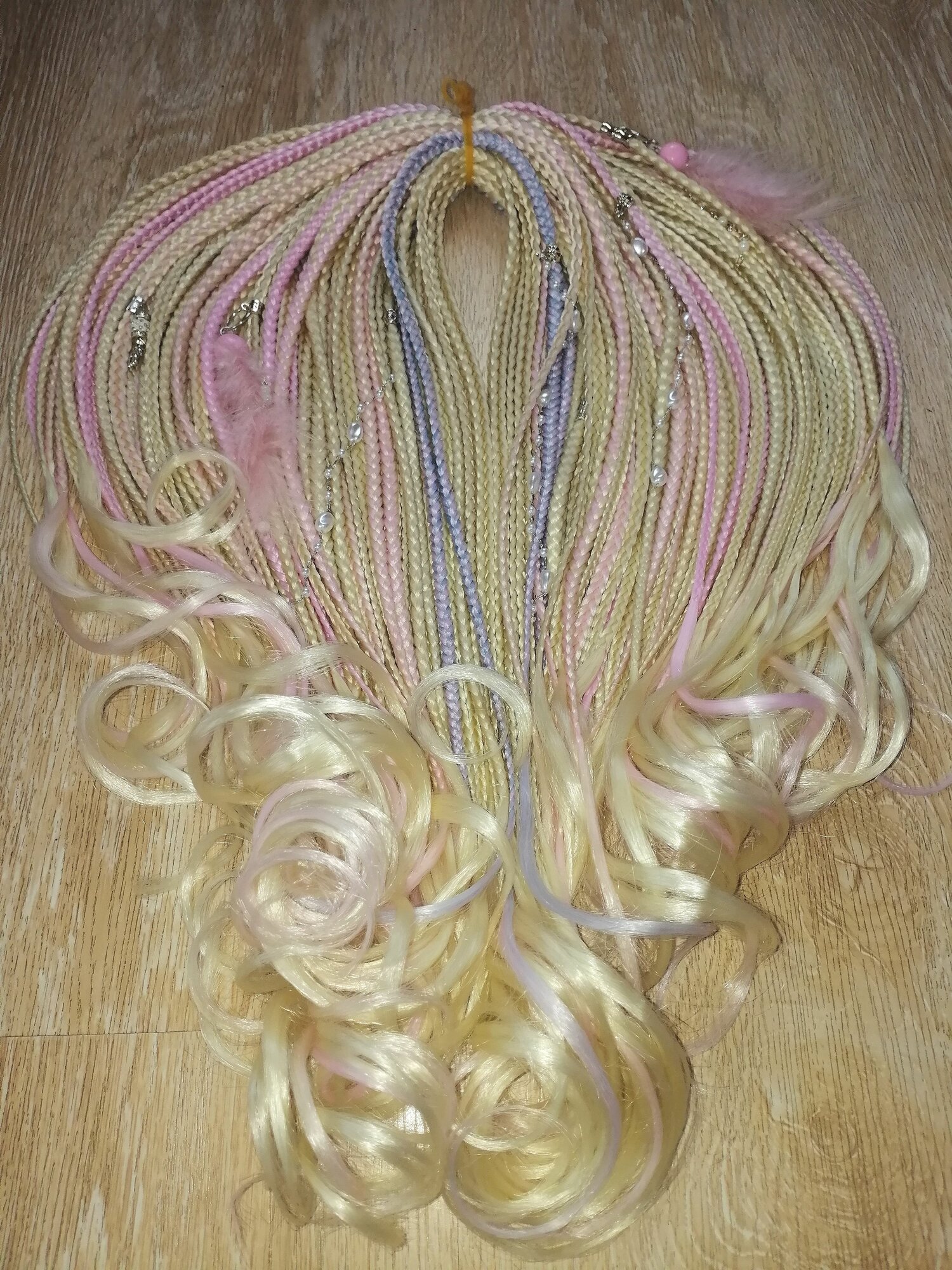 ДЕ Косы готовый комплект 65 шт.-130 концов