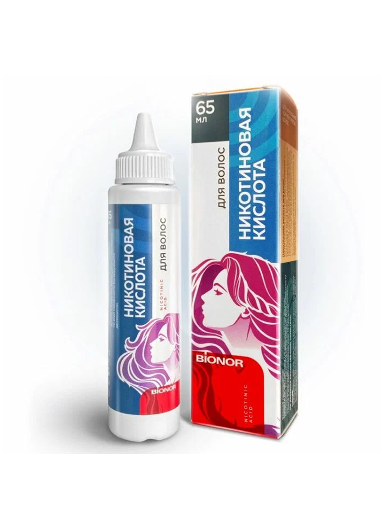 Никотиновая кислота для волос 65мл Бионор-Фарм