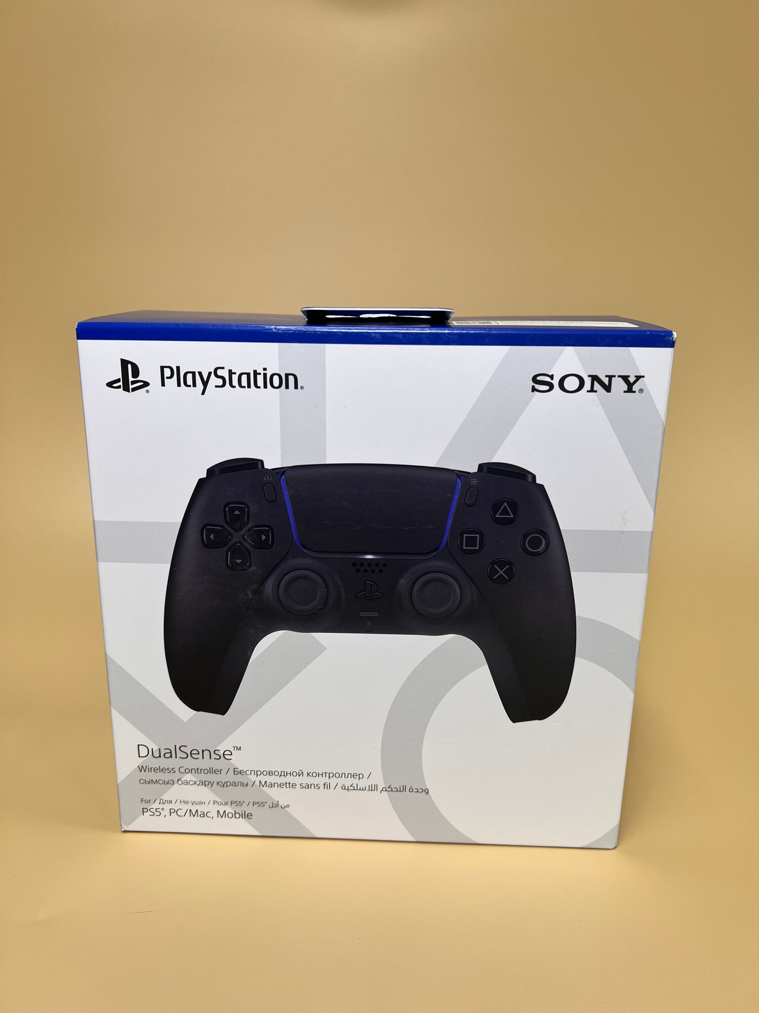 Геймпад Sony PlayStation 5 DualSense Wireless Controller, для PS5, черный