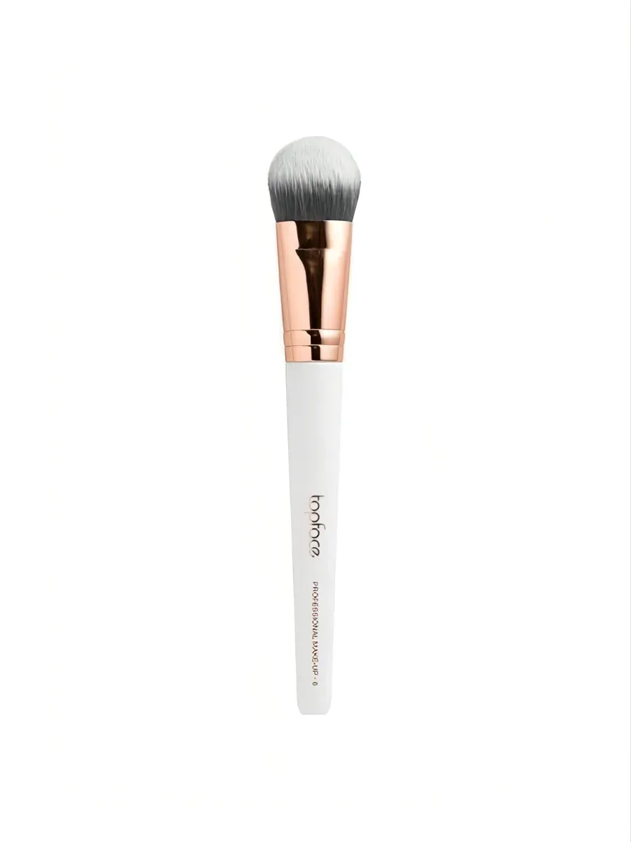 Кисть Topface Angled Foundation Brush F06 для тональных средств, 1 шт