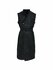 Пальто Rick Owens Belted sleeveless coat, размер 46, black / black