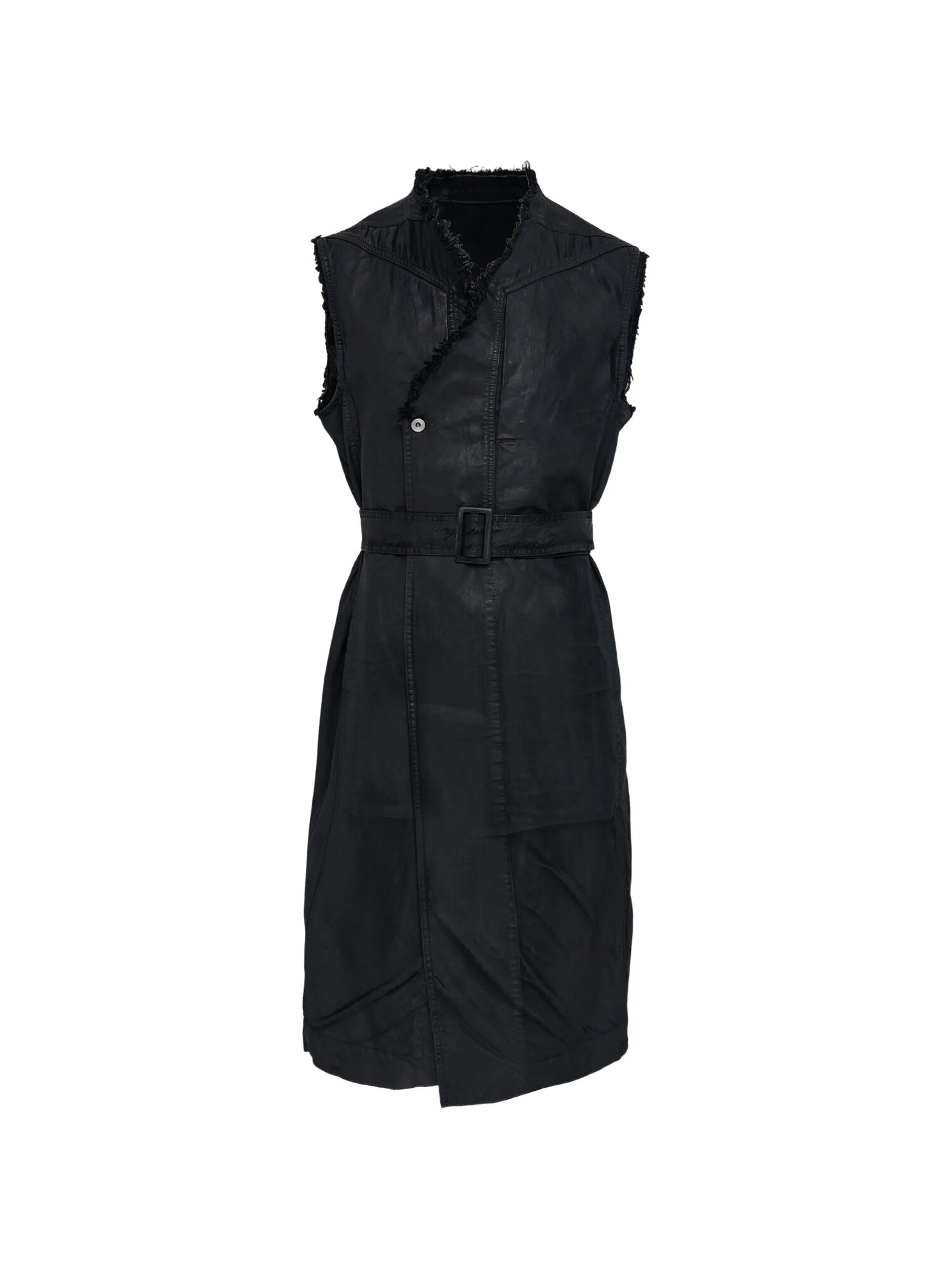Пальто Belted sleeveless coat