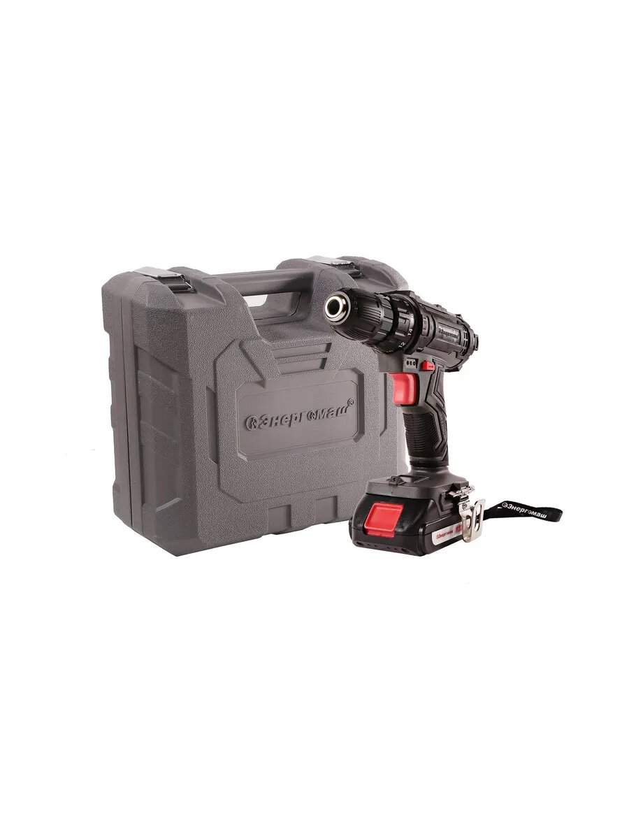 Аккумуляторный шуруповерт Энергомаш ДШ-18К